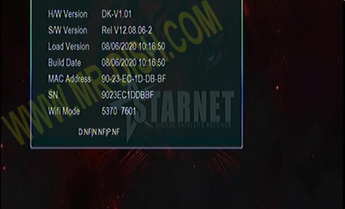Starnet New Software Version - Mr-Dish