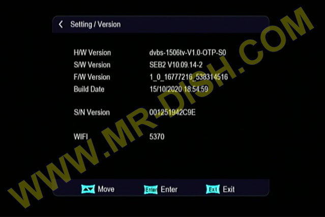 1506TV New Software - Mr-Dish