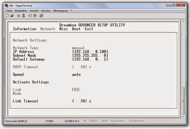 setup_network - Mr-Dish