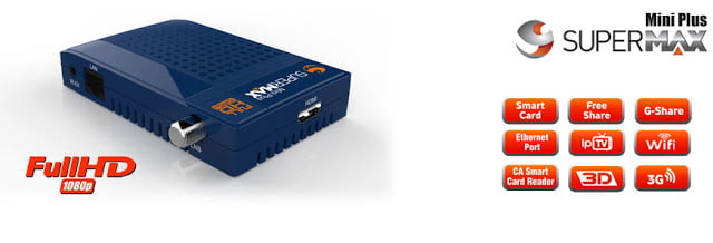 Supermax Mini Plus HD Receiver Software, Tools - Mr-Dish