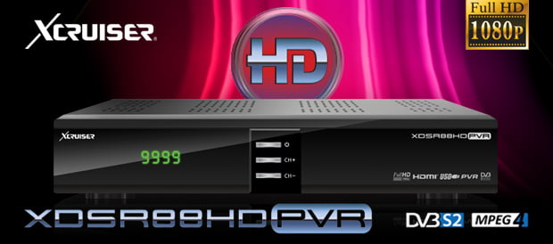 XCRUISER XDSR 88HD PVR Satellite Receiver Software, Tools - Mr-Dish