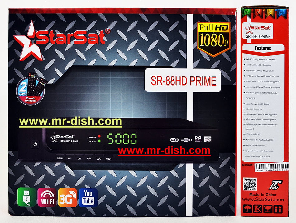 How To Add Biss Key in STARSAT SR-88 HD PRIME Receiver