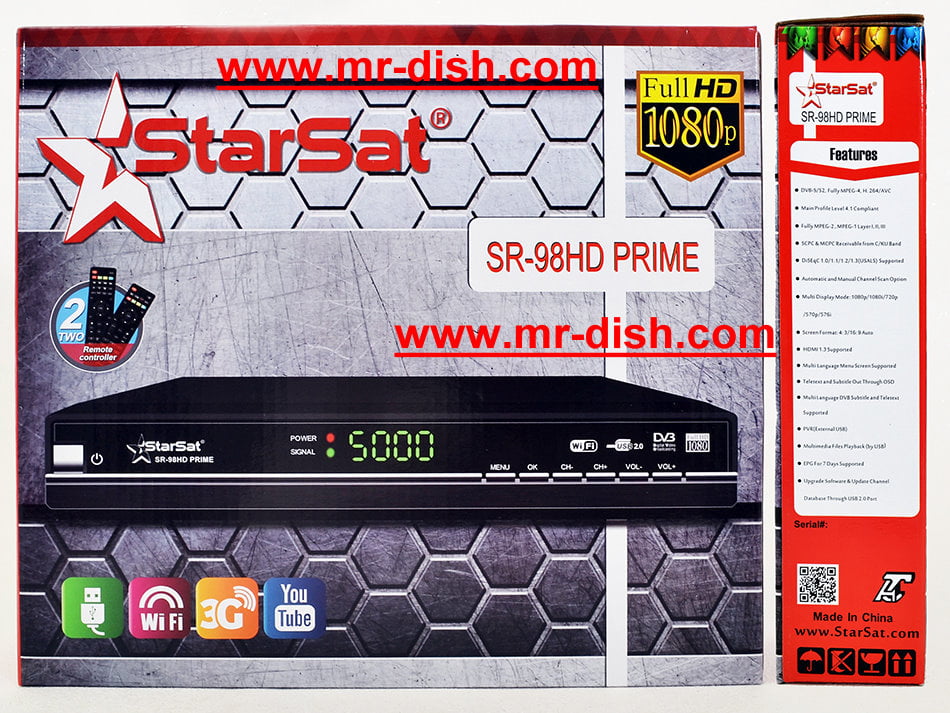 How To Add Biss Key in STARSAT SR-98 HD PRIME Receiver