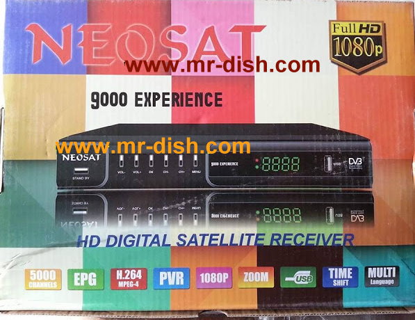 NEOSAT 9000 EXPERIENCE HD Receiver Powervu Software - Mr-Dish