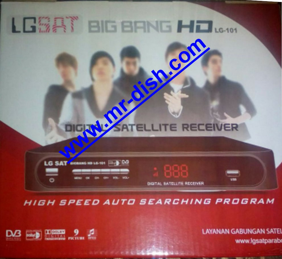 BIG BANG HD LG-101 NEW POWERVU SOFTWARE - Mr-Dish