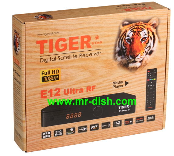 TIGER E12 ULTRA RF Satellite Receiver New Software, Tools - Mr-Dish