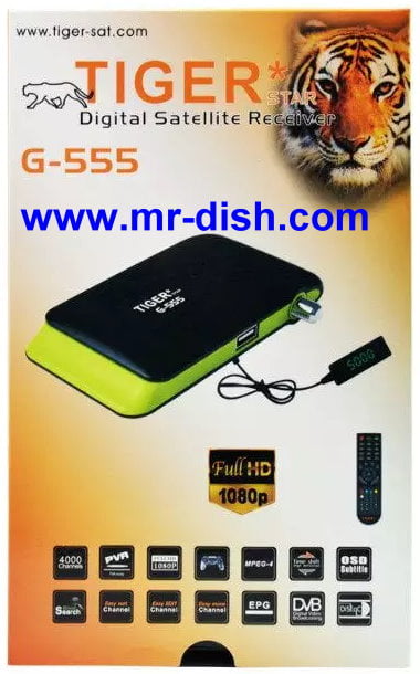 TIGER G555 HD SATELLITE RECEIVER NEW SOFTWARE, TOOLS - Mr-Dish