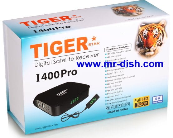 TIGER I 400 PRO HD SATELLITE RECEIVER LATEST SOFTWARE, TOOLS - Mr-Dish