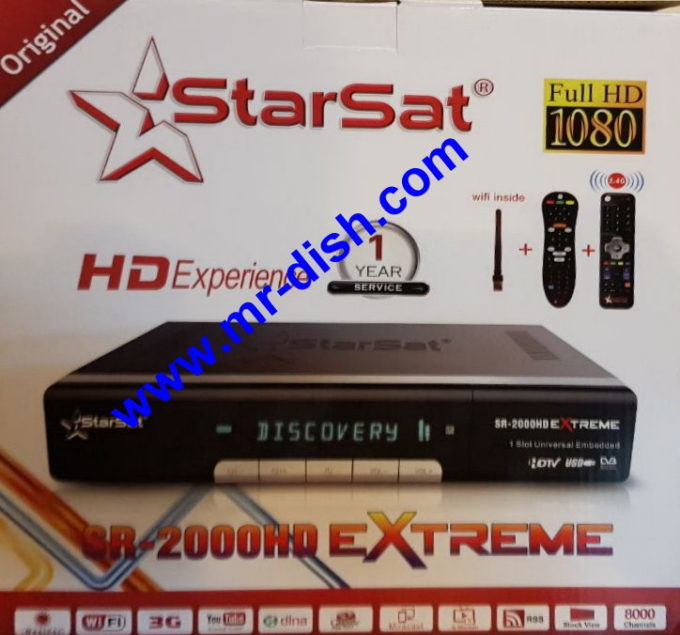 STARSAT SR-2000HD EXTREME NEW POWERVU SOFTWARE UPDATE - Mr-Dish