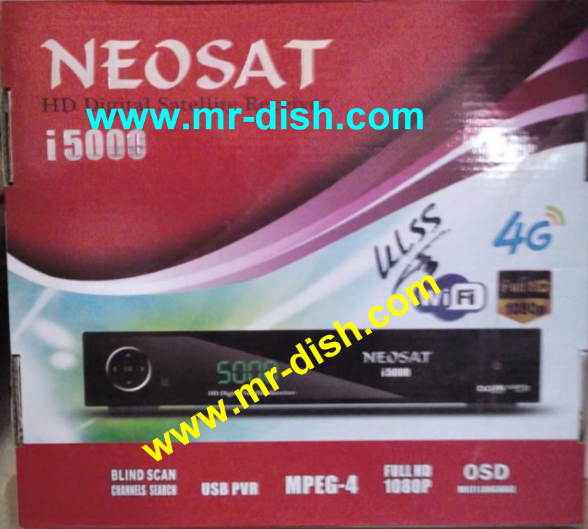 NEOSAT i5000 1506G HD RECEIVER POWERVU KEY LATEST SOFTWARE - Mr-Dish