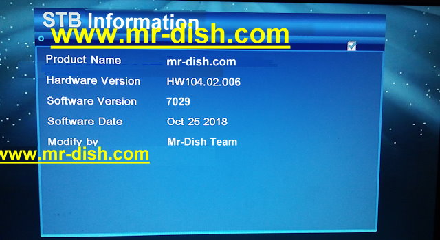 ALI3510D HW104.02.006 RECEIVER LATEST AUTOROLL POWERVU SOFTWARE - Mr-Dish