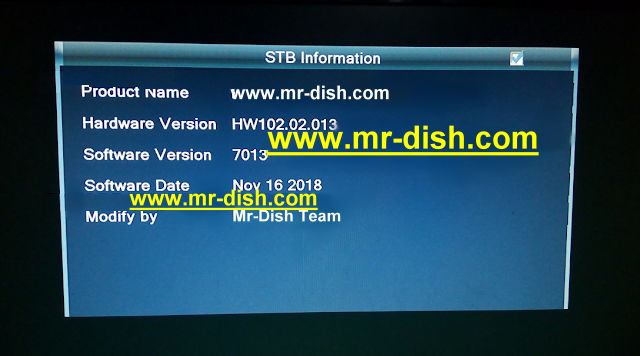 ALI 3510C HW102.02.013 RECEIVER NEW AUTOROLL POWERVU SOFTWARE - Mr-Dish