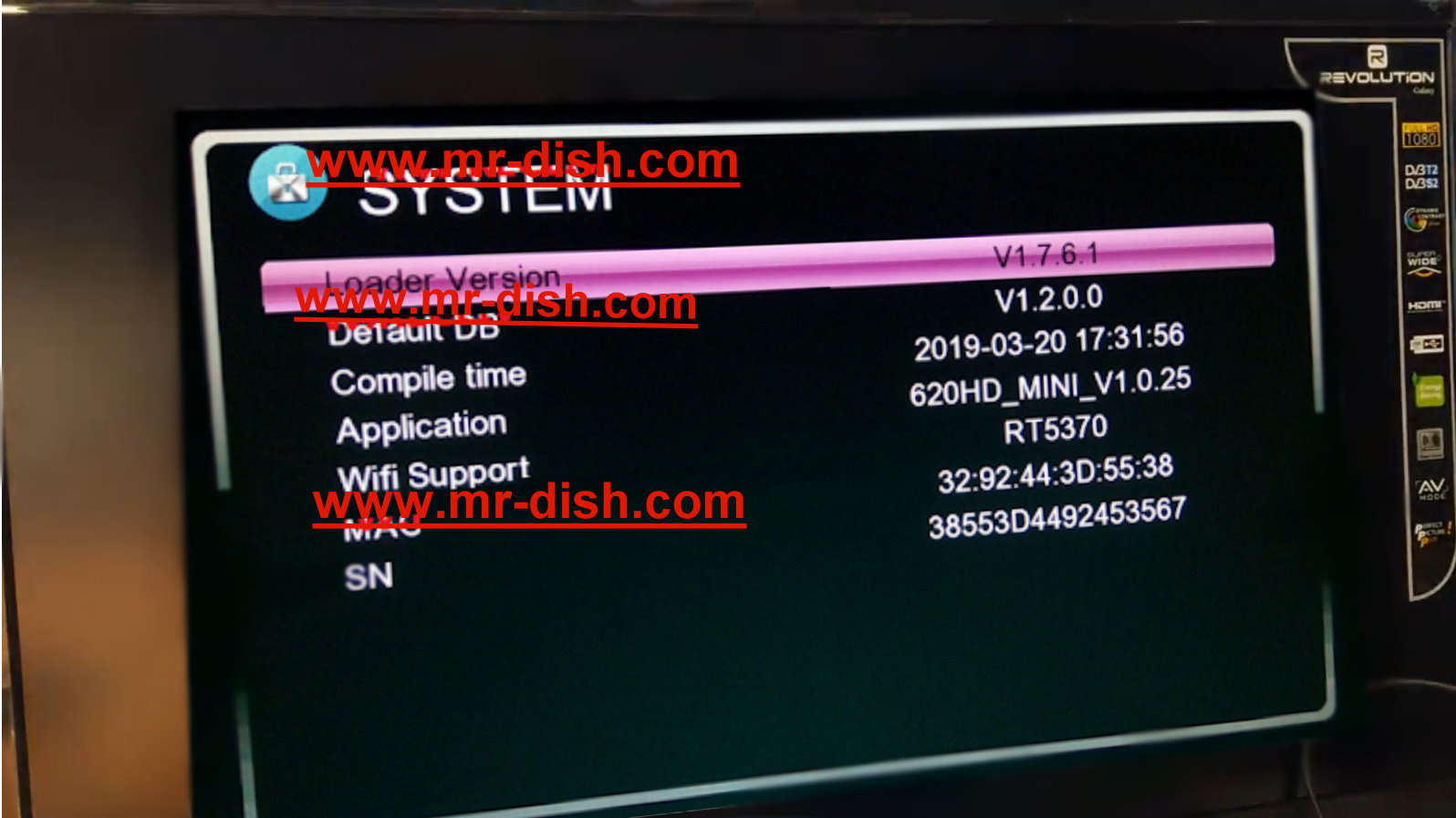 DREAMSAT 620 HD MINI RECEIVER LATEST POWERVU SOFTWARE - Mr-Dish