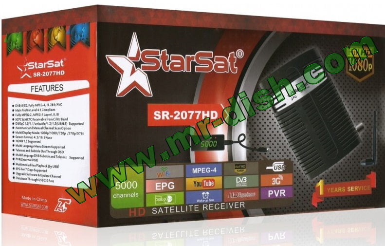 StarSat SR-C10 HD Satellite Receiver Software, Tools - Mr-Dish