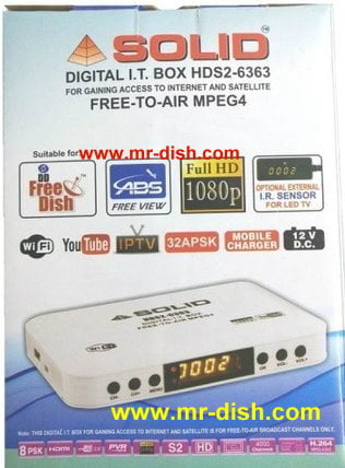 SOLID 6363 HD RECEIVER NEW POWERVU SOFTWARE YOUTUBE OK - Mr-Dish