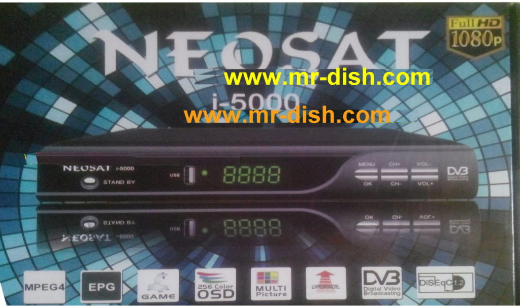 NEOSAT I-5000 ALI3510C CCCAM & TEN SPORT OK SOFTWARE - Mr-Dish