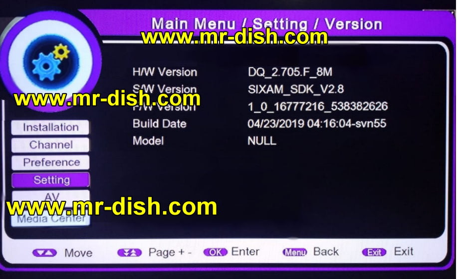 PROTOCOL 1506F 8MB NEW POWERVU SOFTWARE - Mr-Dish