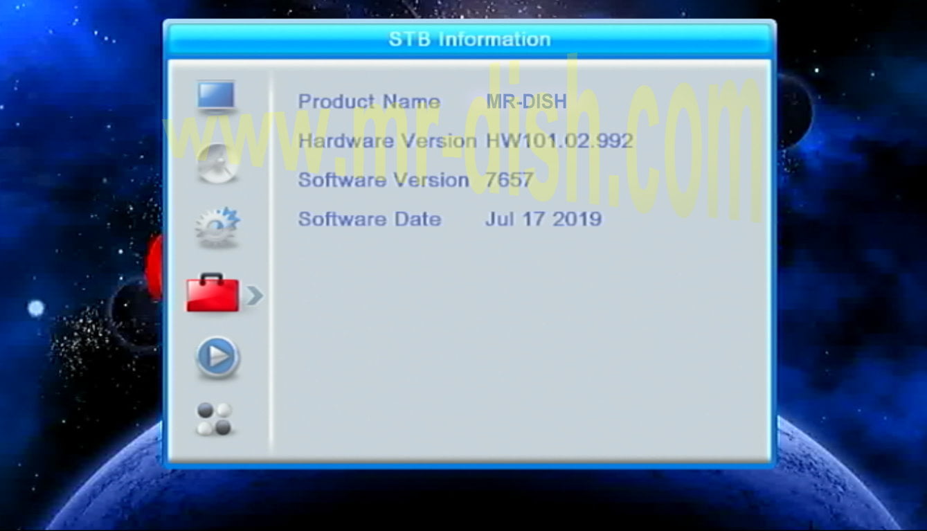 Ali3510A HW101.02.992 TEN SPORT OK POWERVU SOFTWARE - Mr-Dish