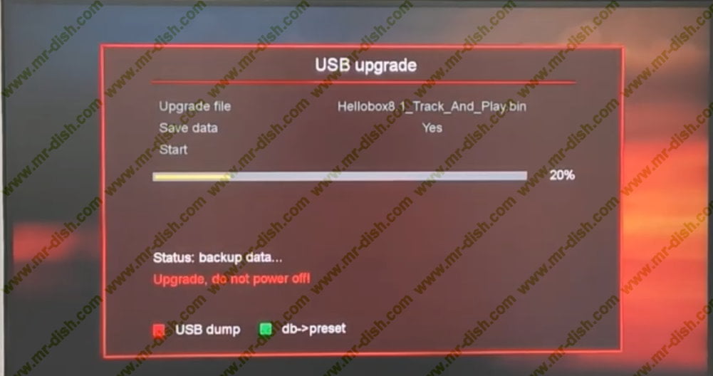 USB UPDATE - Mr-Dish