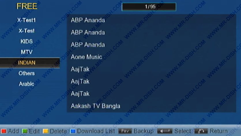 Indian IPTV - Mr-Dish
