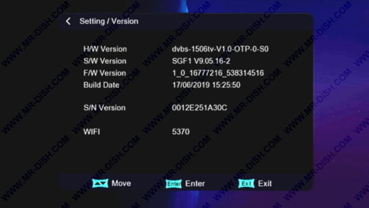 1506TV IMEI Version - Mr-Dish