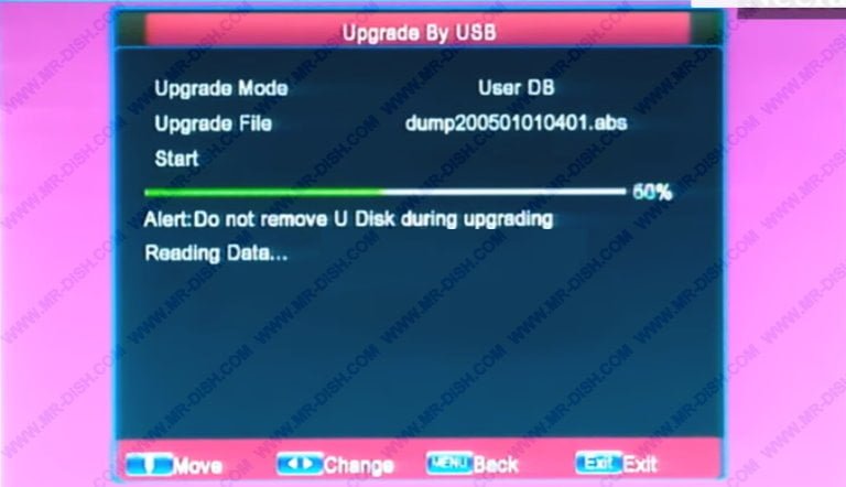 UPD USER DB - Mr-Dish