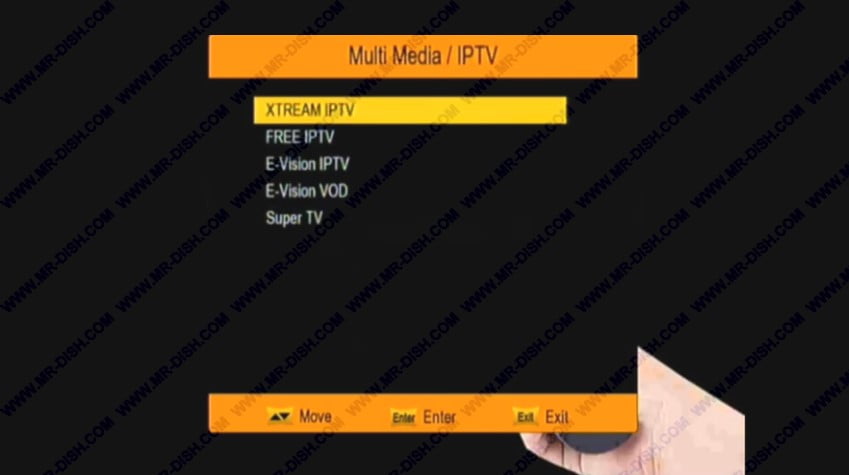 IPTV SUP - Mr-Dish