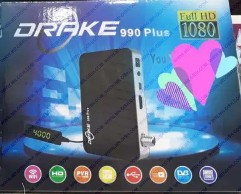 DRAKE 990 PLUS 1506TV STB1 NEW SOFTWARE - Mr-Dish