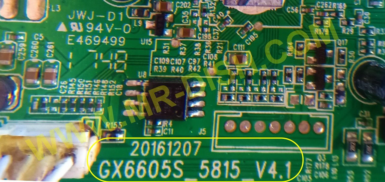 Board Gx6605s 5815 V4.1 - Mr-Dish