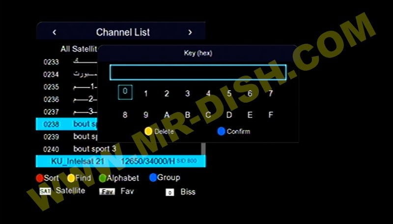 Key Option - Mr-Dish