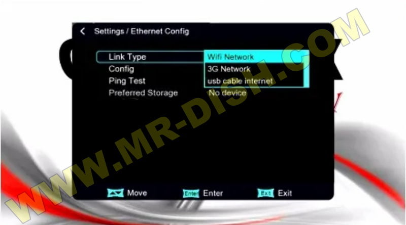 Openbox 1506LV Network - Mr-Dish