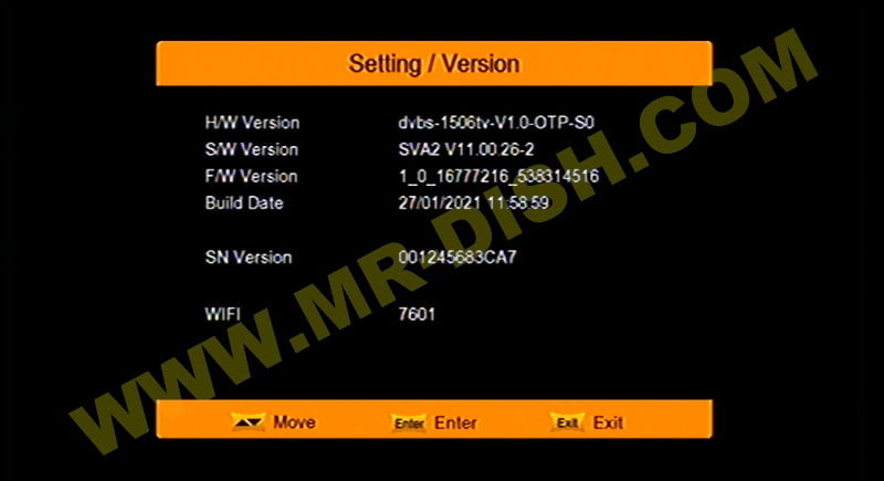 Spider 1506TV SVA2 Version - Mr-Dish