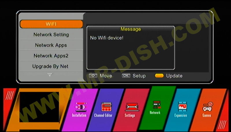 Starsat GX6605s Network - Mr-Dish