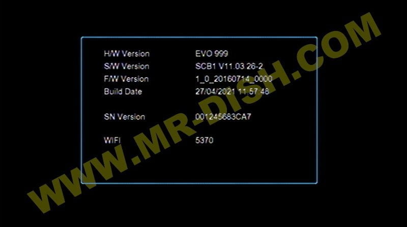 EVO 999 Version - Mr-Dish