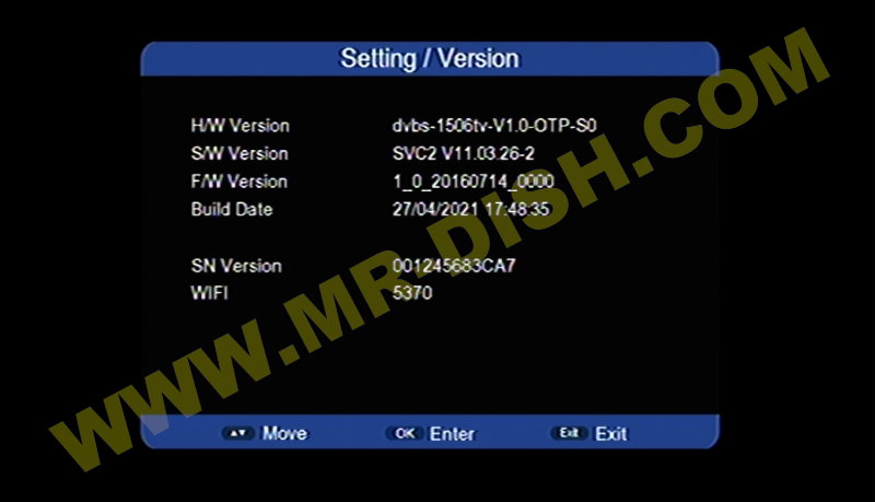 HAMMER X3 1506TV 4M RECEIVER NEW SOFTWARE - Mr-Dish