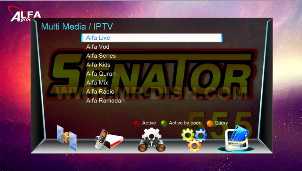 Senator 555 1506T IPTV - Mr-Dish