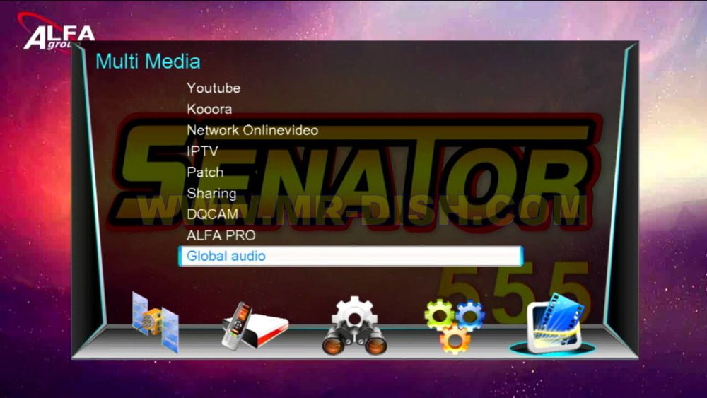 Senator 555 1506T Multimedia - Mr-Dish