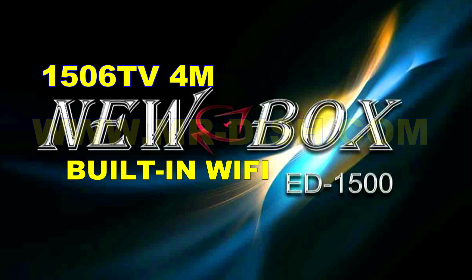 1506TV 4M SGF1 MENU BUILT-IN WIFI NEW SOFTWARE - Mr-Dish