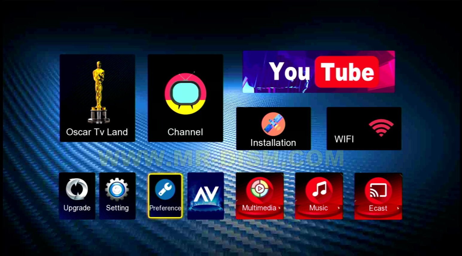 7Star 1506TV SVR1 Menu - Mr-Dish