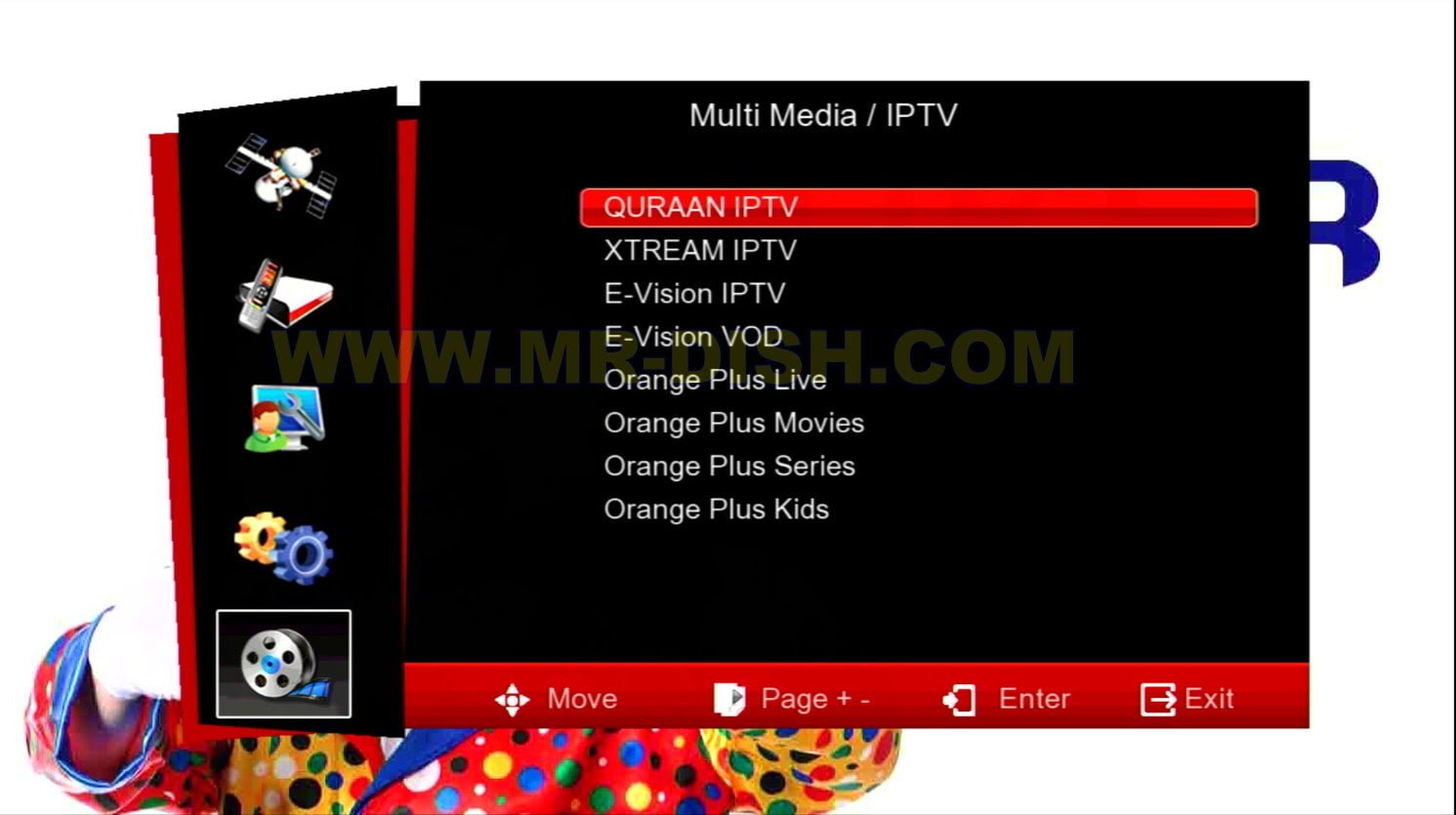 Joker Orange 1506T SGR1 IPTV Option - Mr-Dish