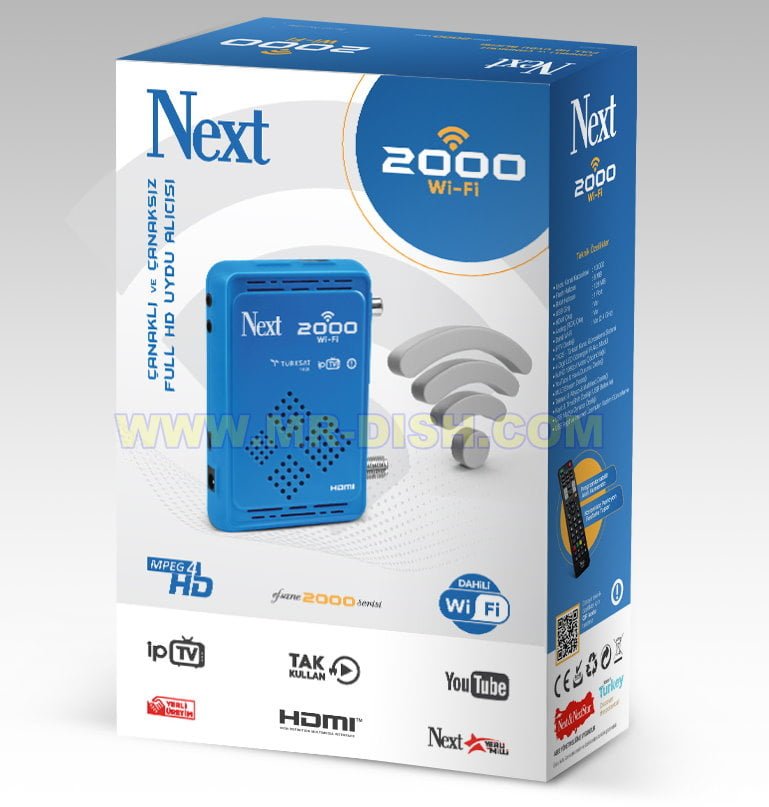 NEXT 2000 WIFI RECEIVER SOFTWARE - Mr-Dish