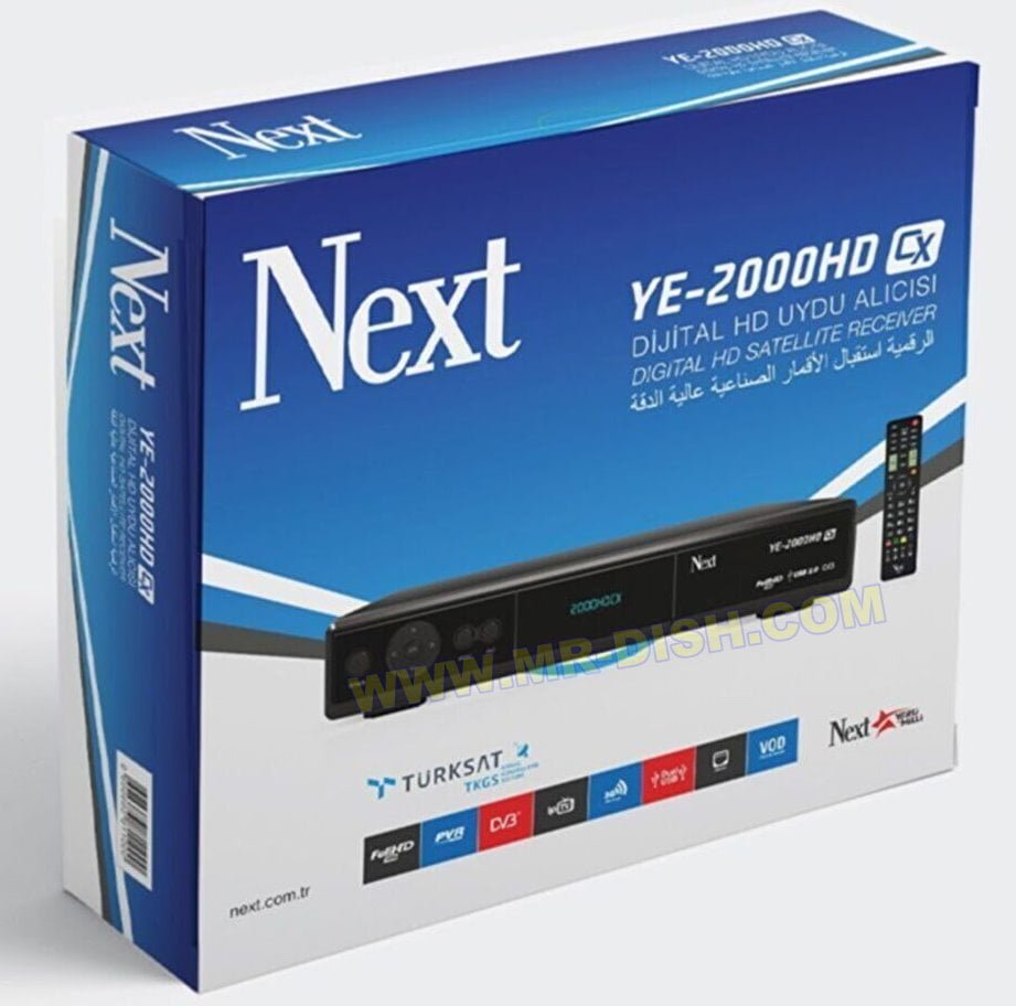 NEXT YE-2000HD CX SOFTWARE UPDATE - Mr-Dish
