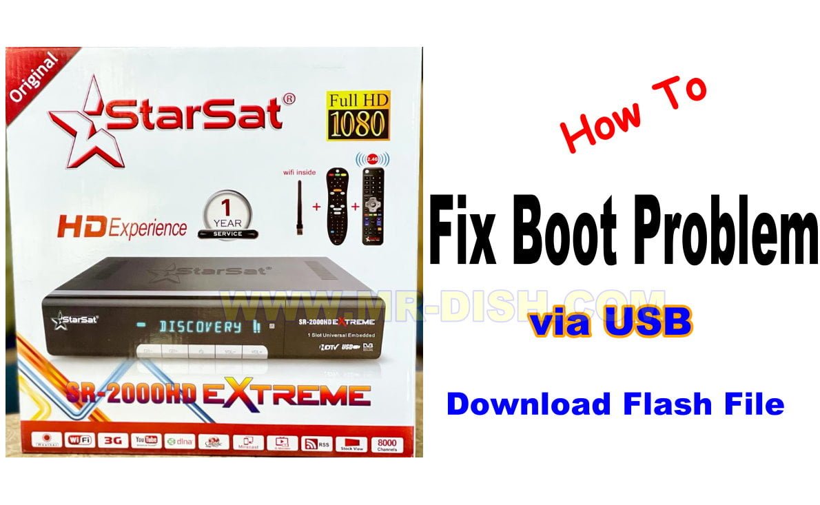 Starsat SR-2000HD Extreme BOOT Problem