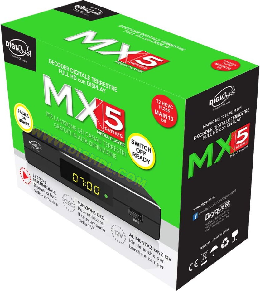 DIGIQUEST MX5 NEW UPDATE - Mr-Dish